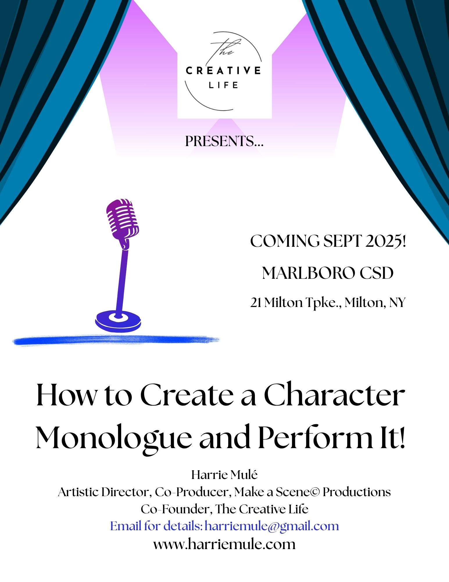 Creativity Workshops - Harrie Mulé